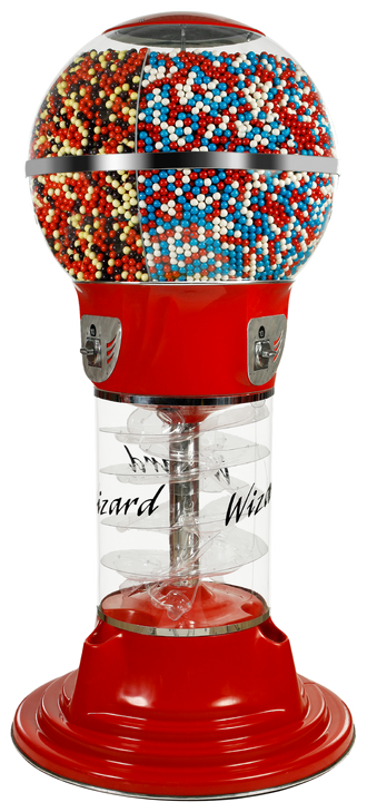 Global Gumball - Home of the Wizard spiral gumball machines
